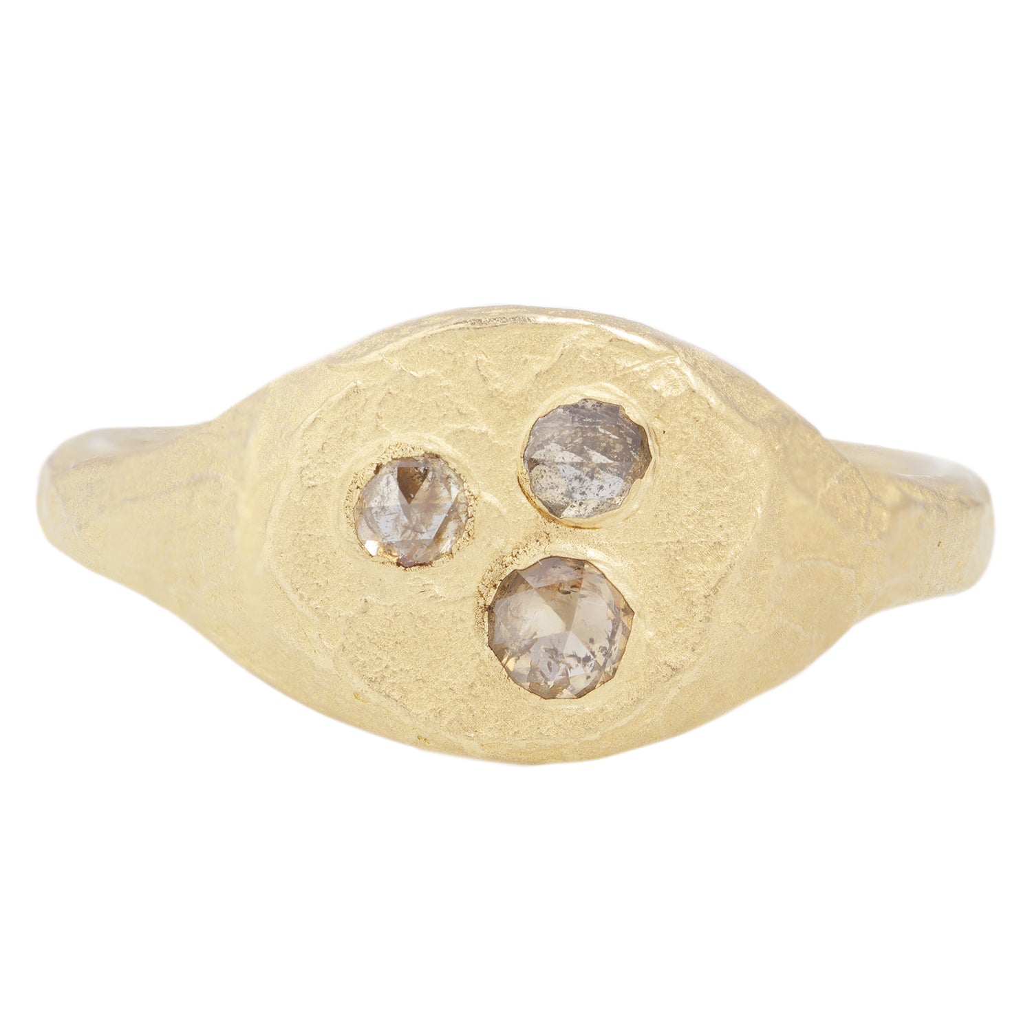 Clay and Stone Signet – Talking Tree Jewelry